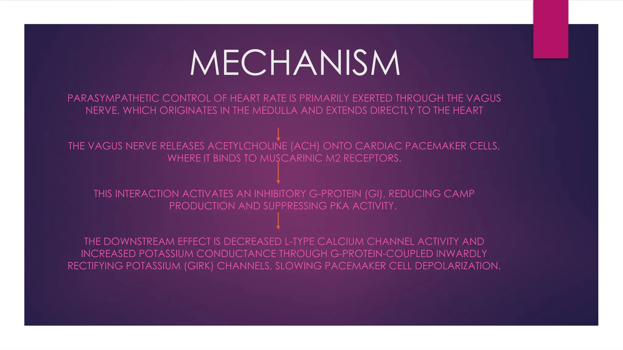 PARASYMPATHETIC NERVOUS SYSTEM and its correlation with HEART .pptx