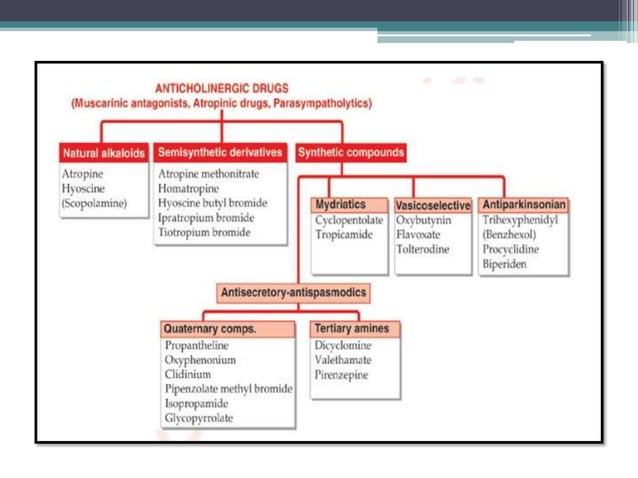 Parasympatholytic drugs | PPTX | Eye and Vision Conditions | Diseases ...