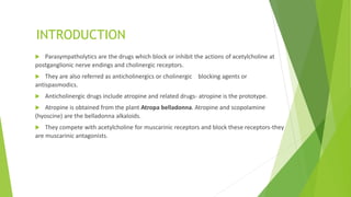 Parasympatholytics.pptx