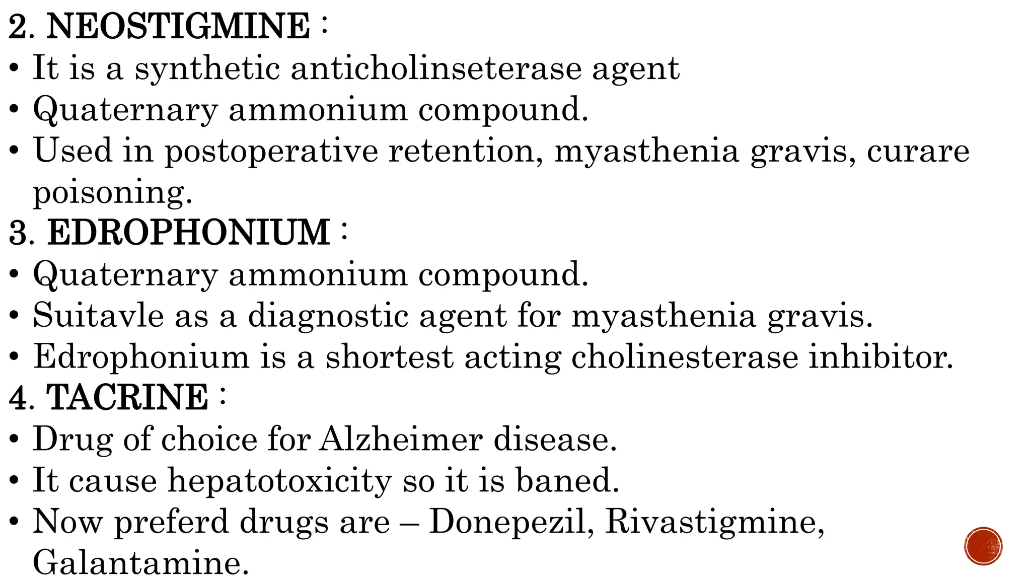 Parasympathomimetic system and drugs (cholinergic drugs) | PPTX