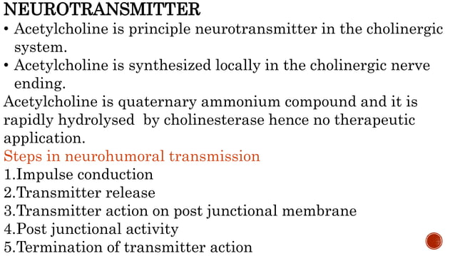 Parasympathomimetic system and drugs (cholinergic drugs) | PPTX ...