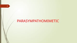 Parasympathomimetic and Parasympatholytic.pptx