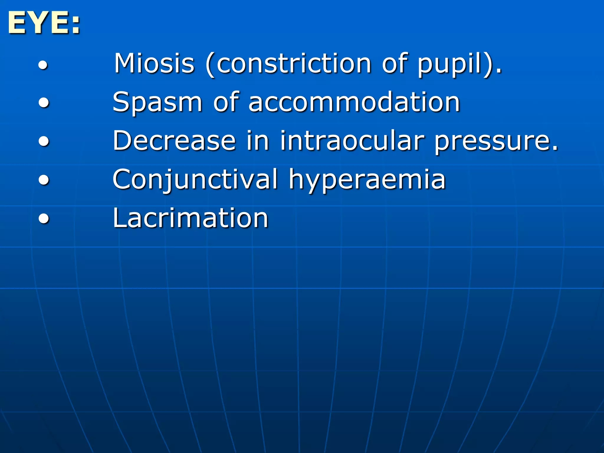 Parasympathomimetic drugs | PPT
