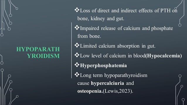 Parathyroid abnormalities.pdf | Thyroid Disorders | Endocrine and ...