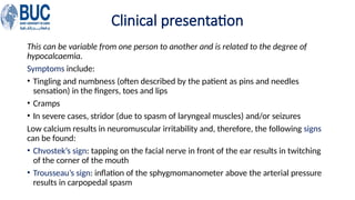Parathyroid and calcium disorders.pptxfdd | PPTX
