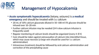Parathyroid and calcium disorders.pptxfdd | PPTX
