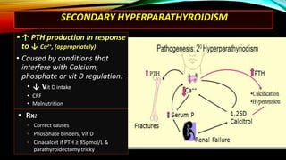Parathyroid and calcium metabolism | PPTX