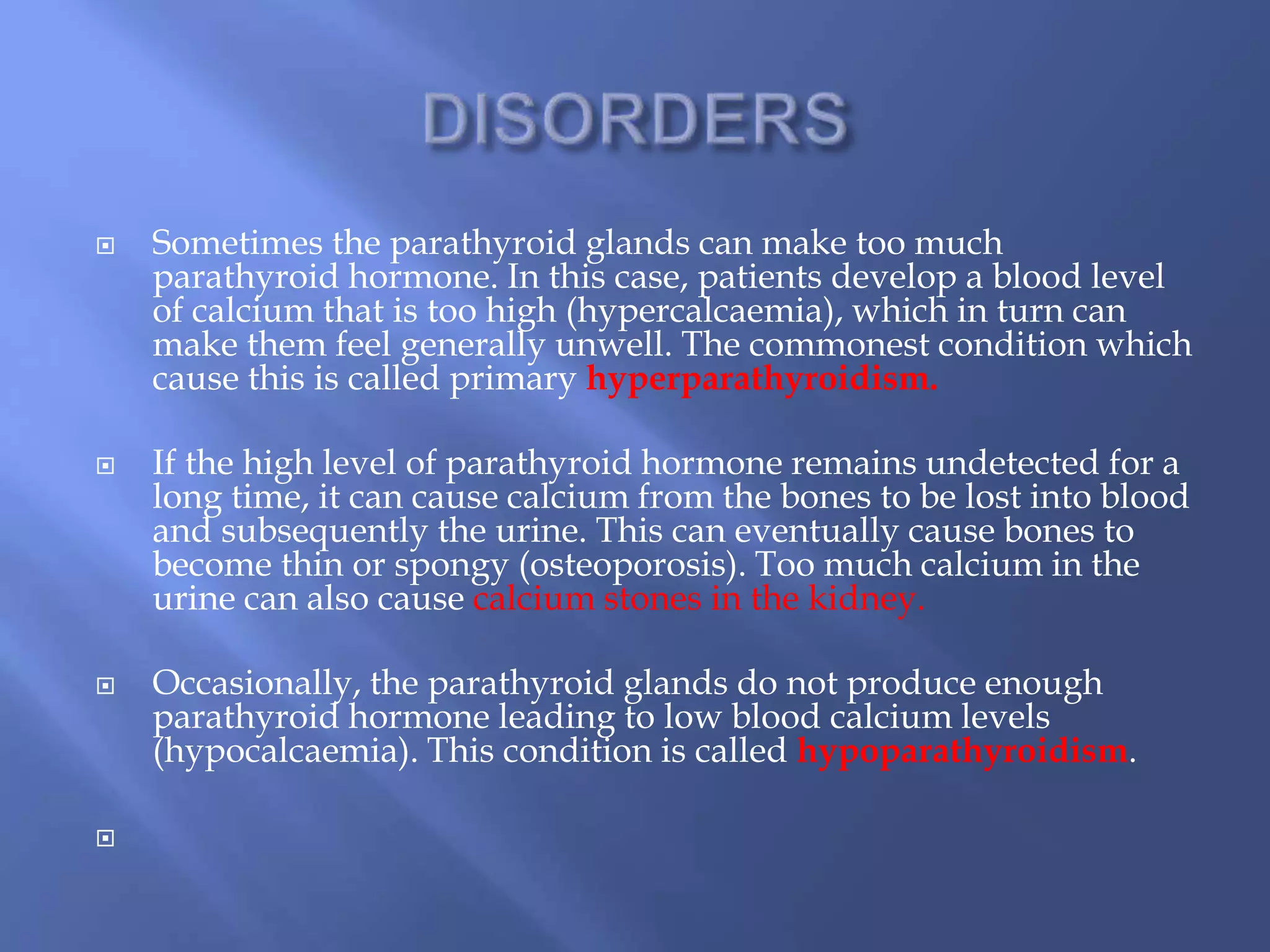 Parathyroid and thyroid glands | PPTX