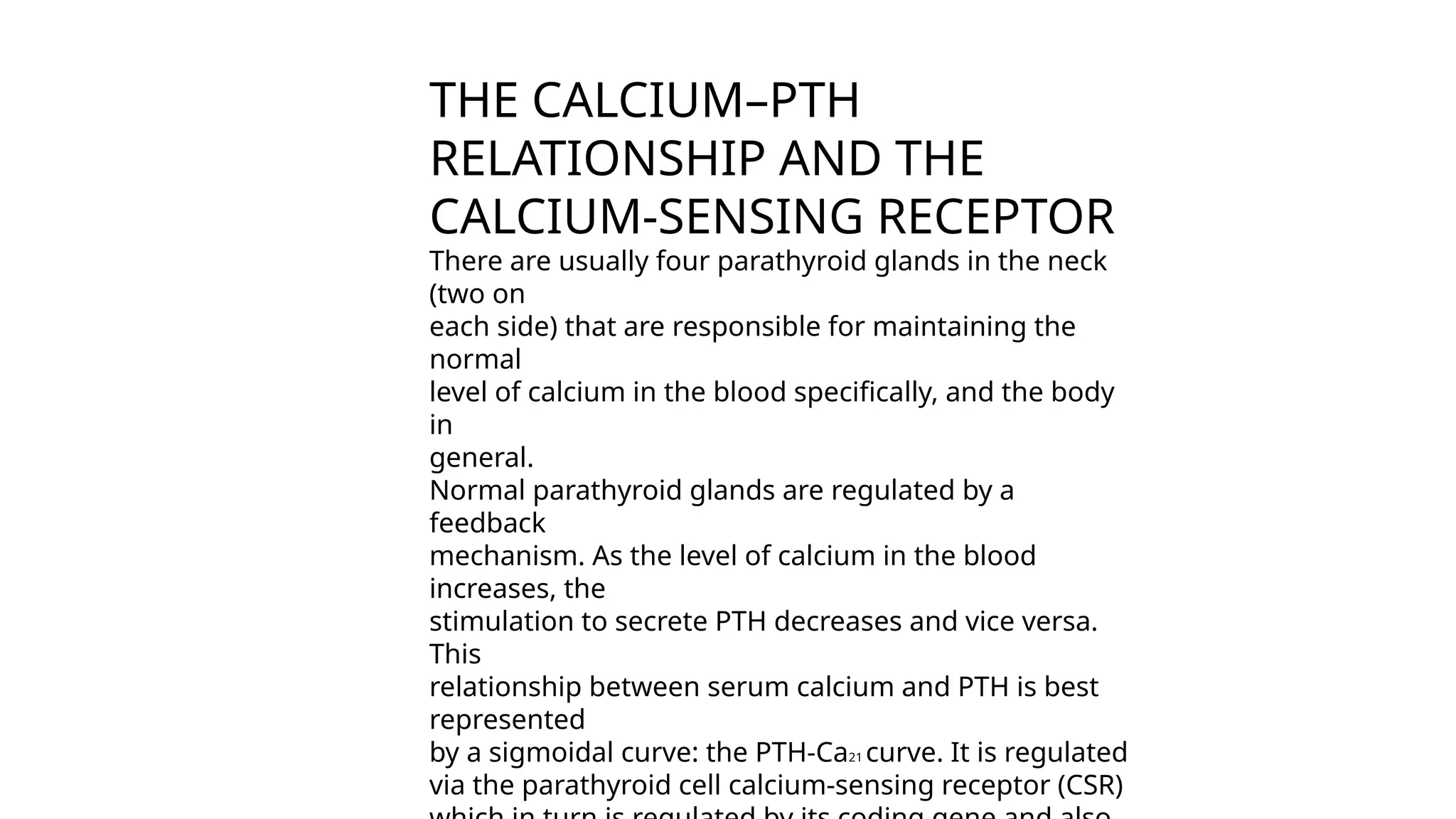 parathyroid cell calciumsensing receptor.pptx