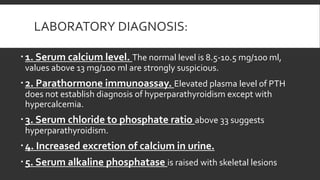 Parathyroid disease.pptx | Thyroid Disorders | Endocrine and Metabolic ...