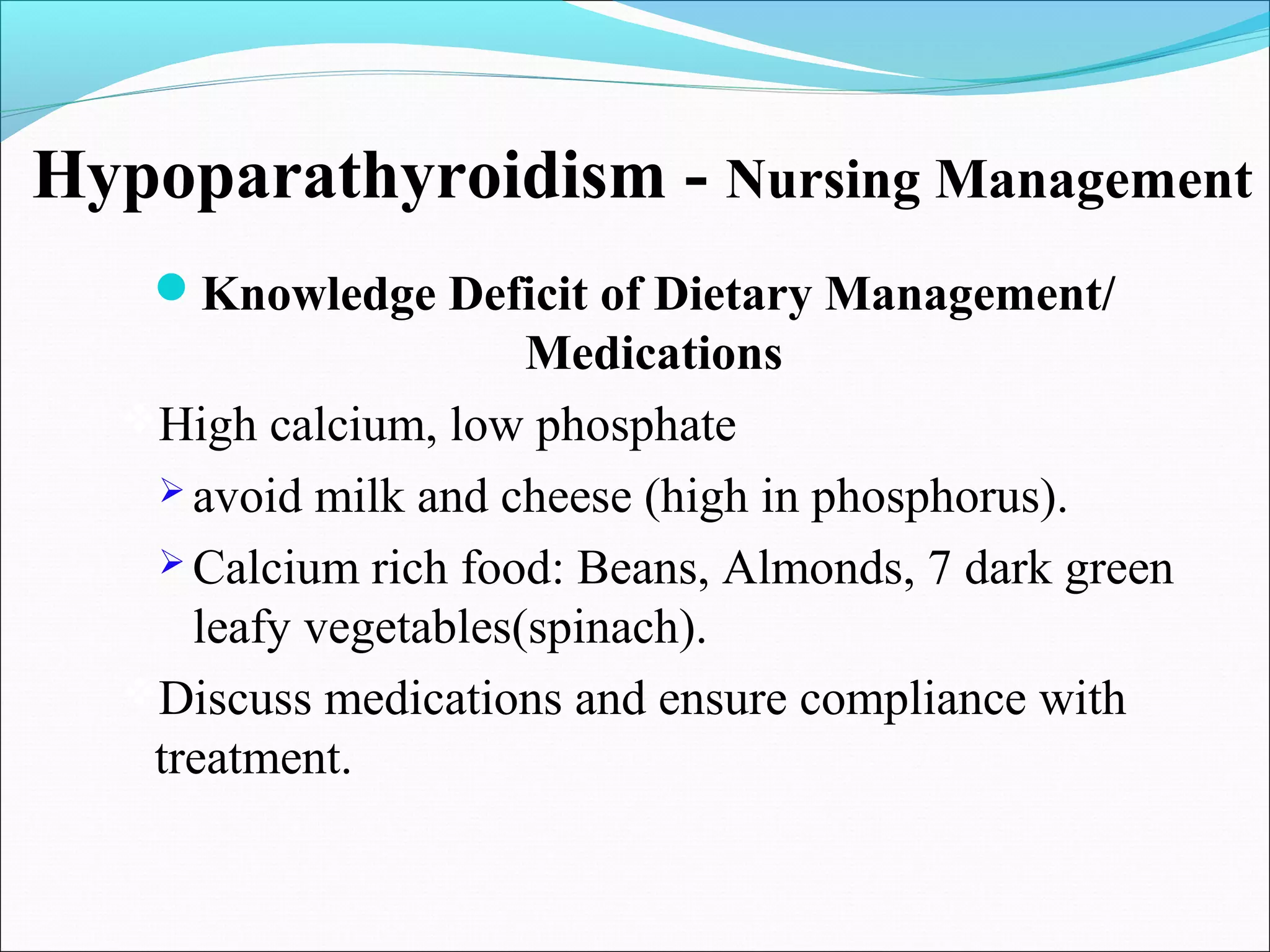 Parathyroid disorders | PPT