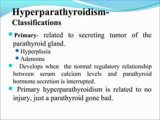 Parathyroid disorders | PPT