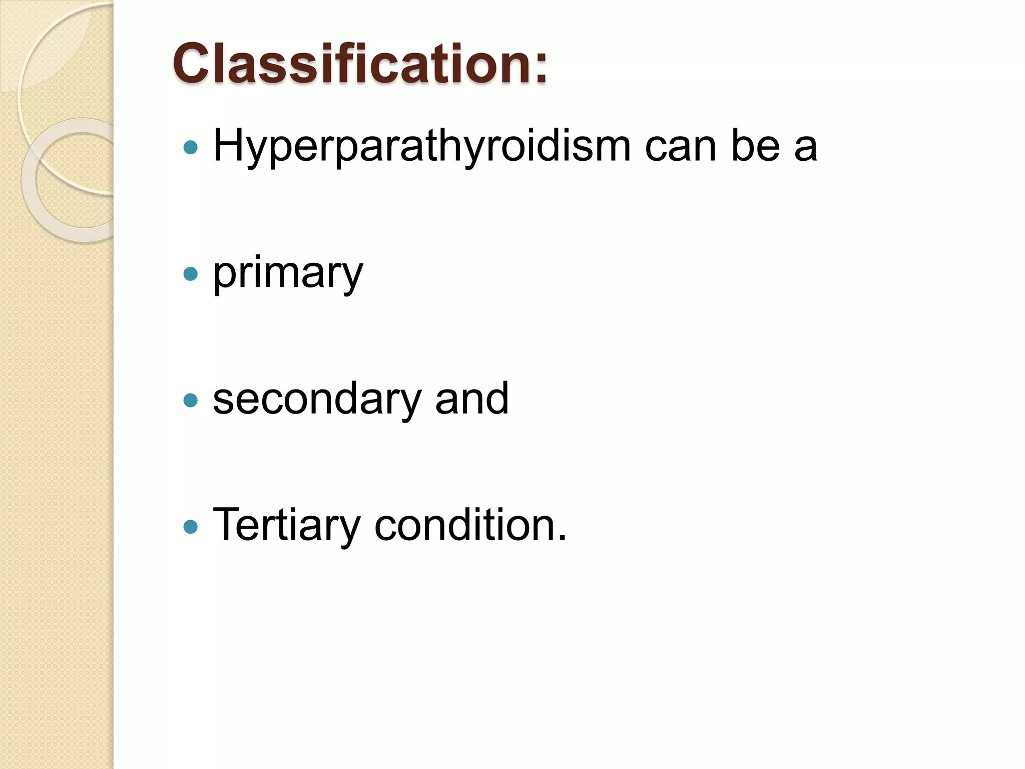 Parathyroid disorders | PPTX