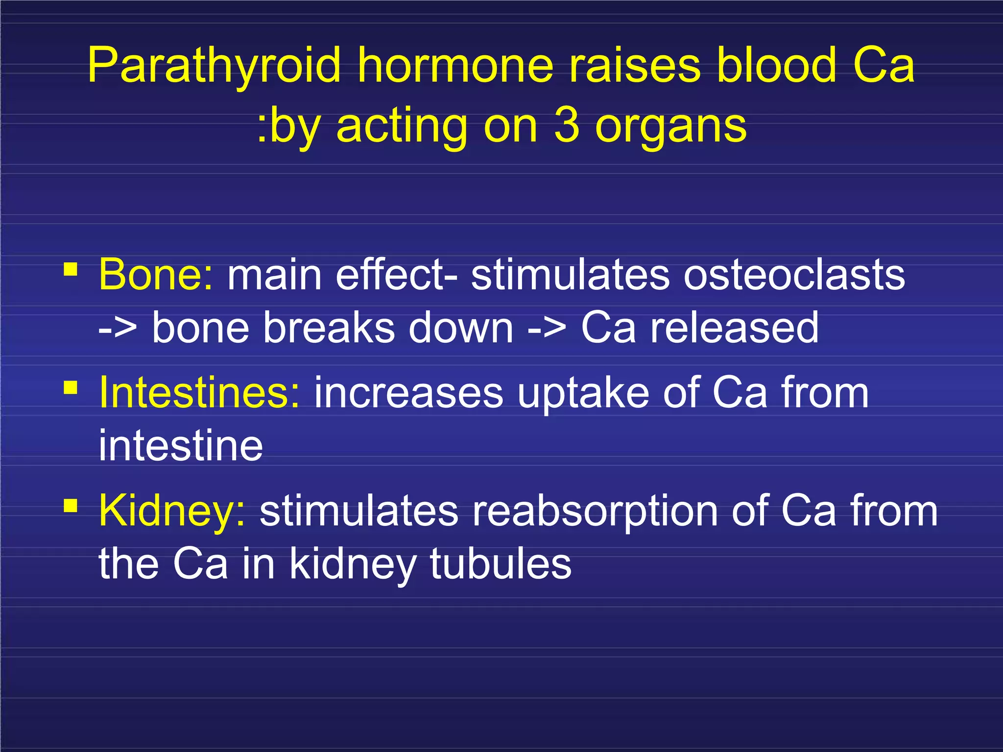Parathyroid disorders.pptx | Thyroid Disorders | Endocrine and ...