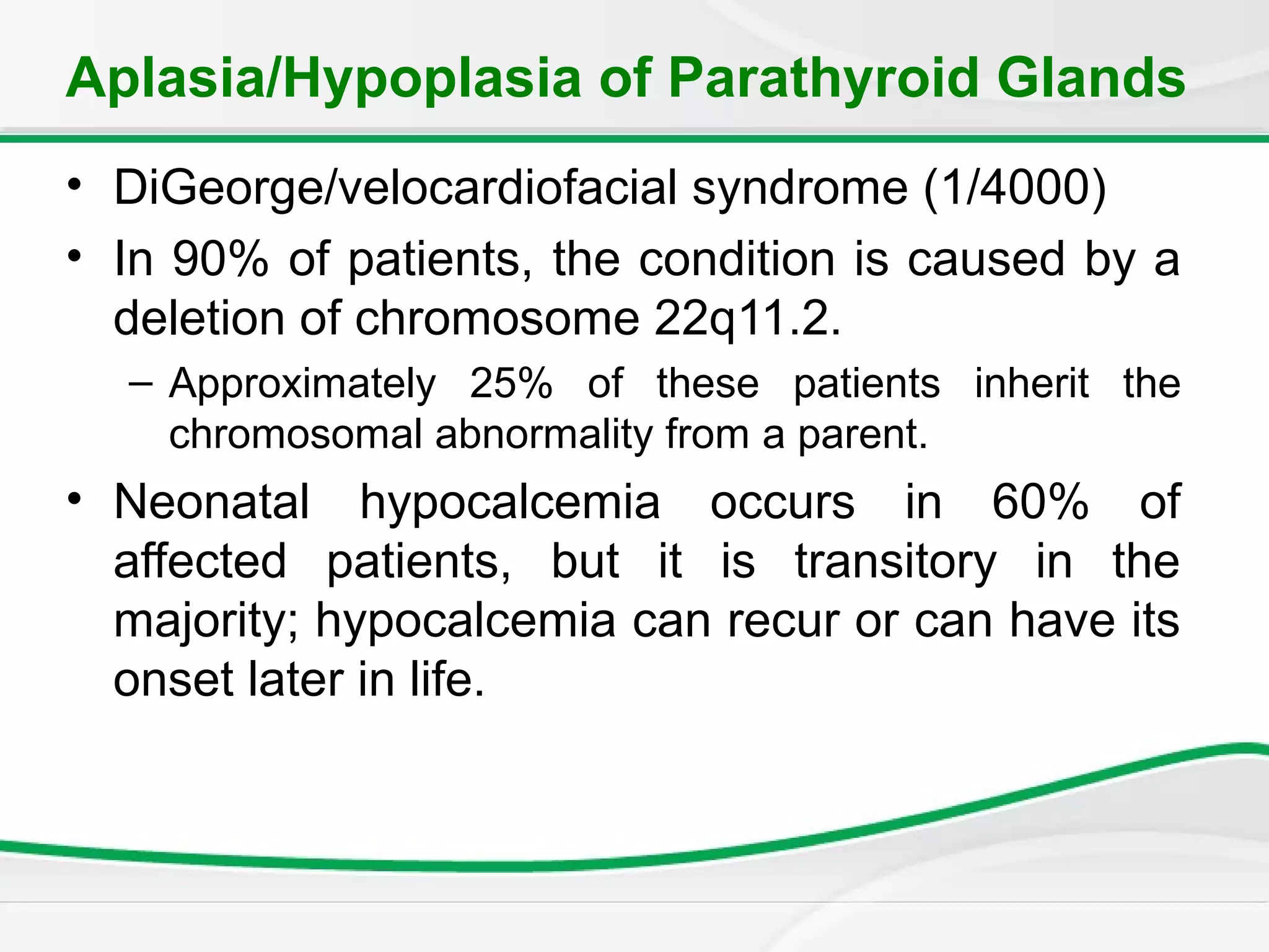 Parathyroid disorders | PPT