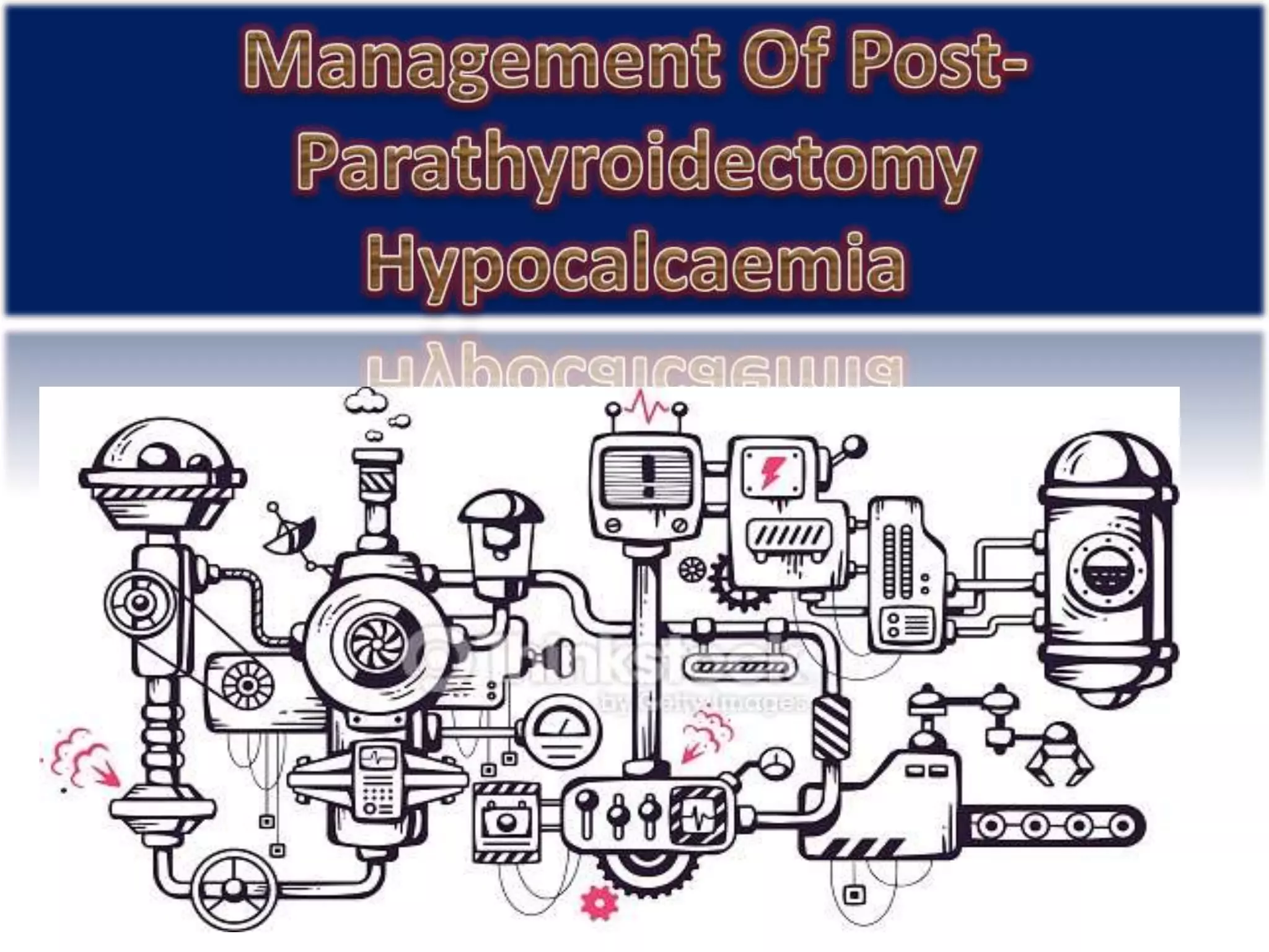 Peri-parathyroidectomy management in chronic kidney disease | PPT