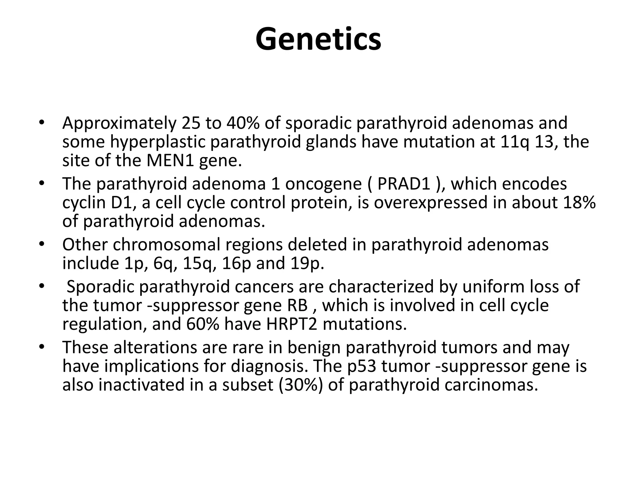Parathyroid gland | PPTX