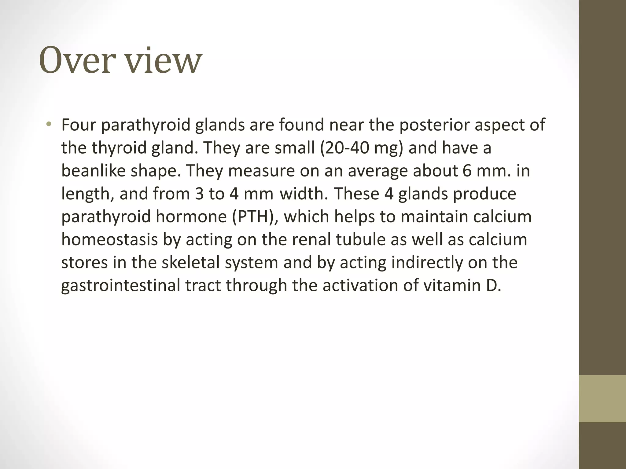 Parathyroid gland_endocrine system _anatomy | PPTX