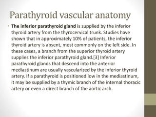 Parathyroid gland_endocrine system _anatomy | PPTX