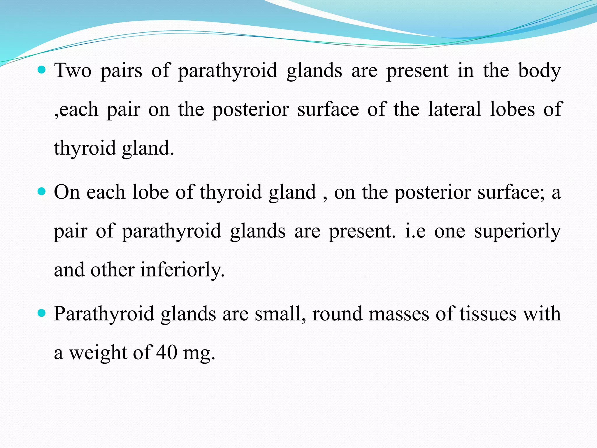 Parathyroid gland | PPTX