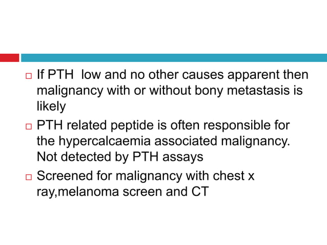 Parathyroid gland disorders and tetany | PPT