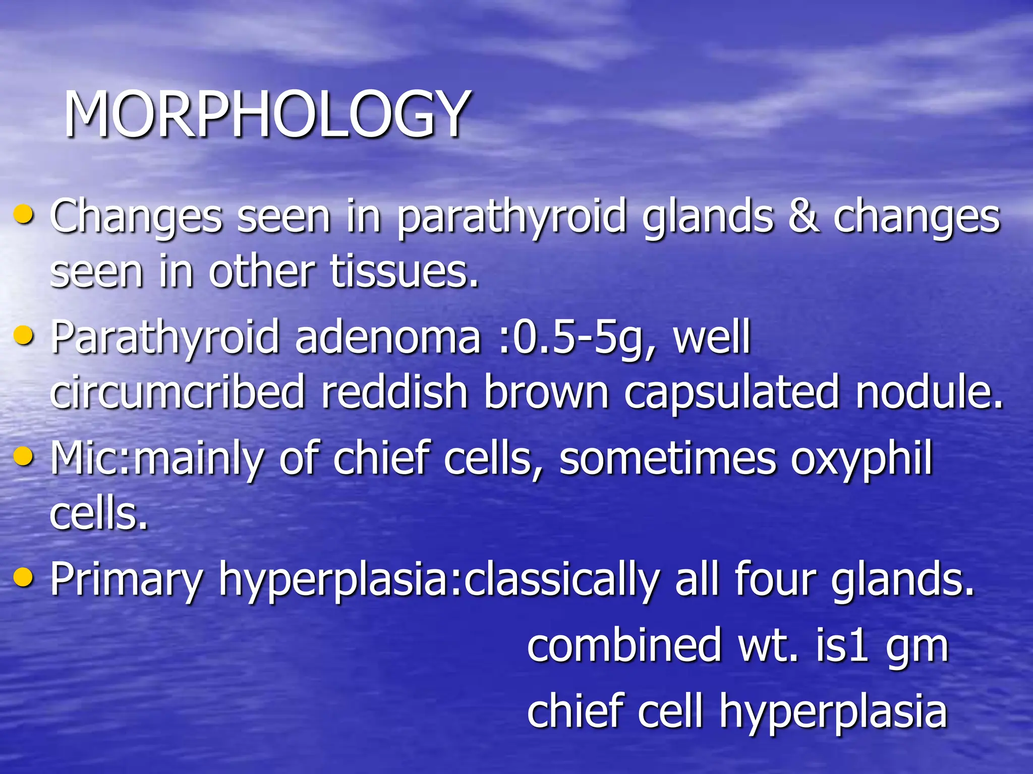 PARATHYROID GLANDS and diseases ppt .ppt