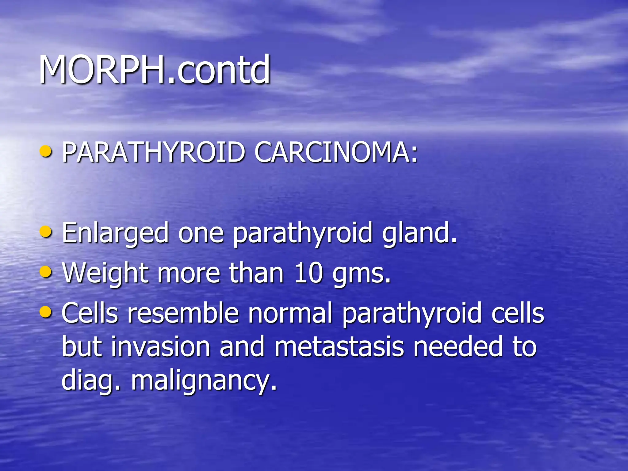 PARATHYROID GLANDS and diseases ppt .ppt