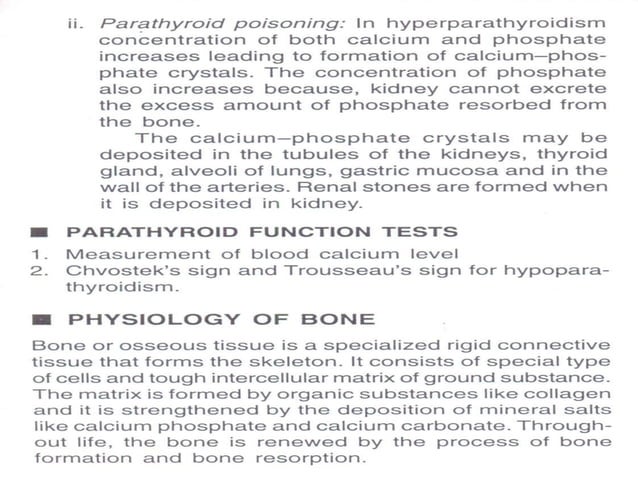 Parathyroid glands and physiology of bone | PPT