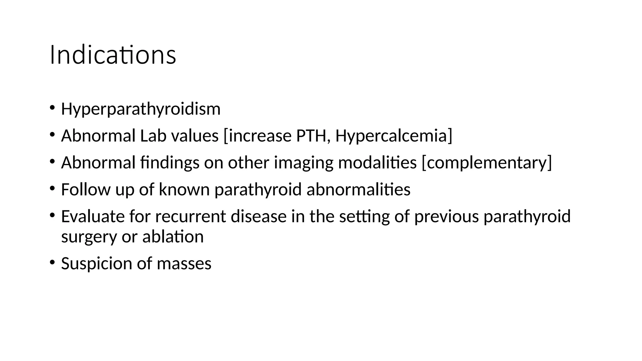 Parathyroid gland Ultrasound scan presentation | PPTX