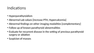 Parathyroid gland Ultrasound scan presentation | PPTX