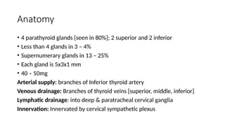 Parathyroid gland Ultrasound scan presentation | PPTX