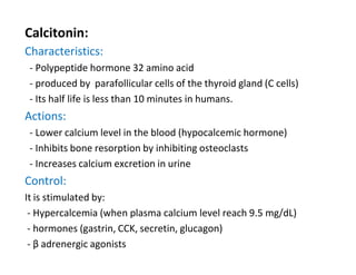 Parathyroid Hormone, Calcitonin, Vitamin D.docx