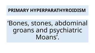 management of Hyperparathyroidism_ surgical aspects - A lecture for the ...