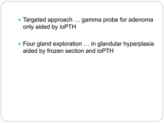 Parathyroid tumors | PPTX
