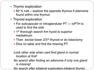 Parathyroid tumors | PPTX