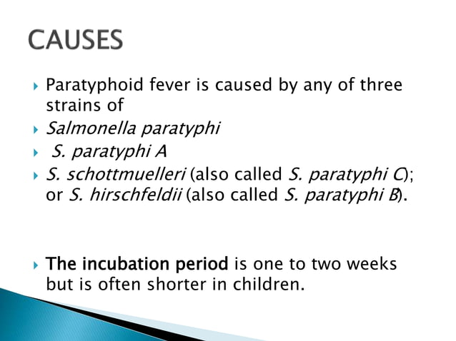 PARATYPHOID (2).pptx for Nursing students | PPTX