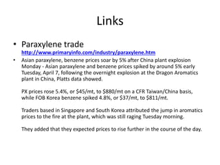 Paraxylene | PPTX