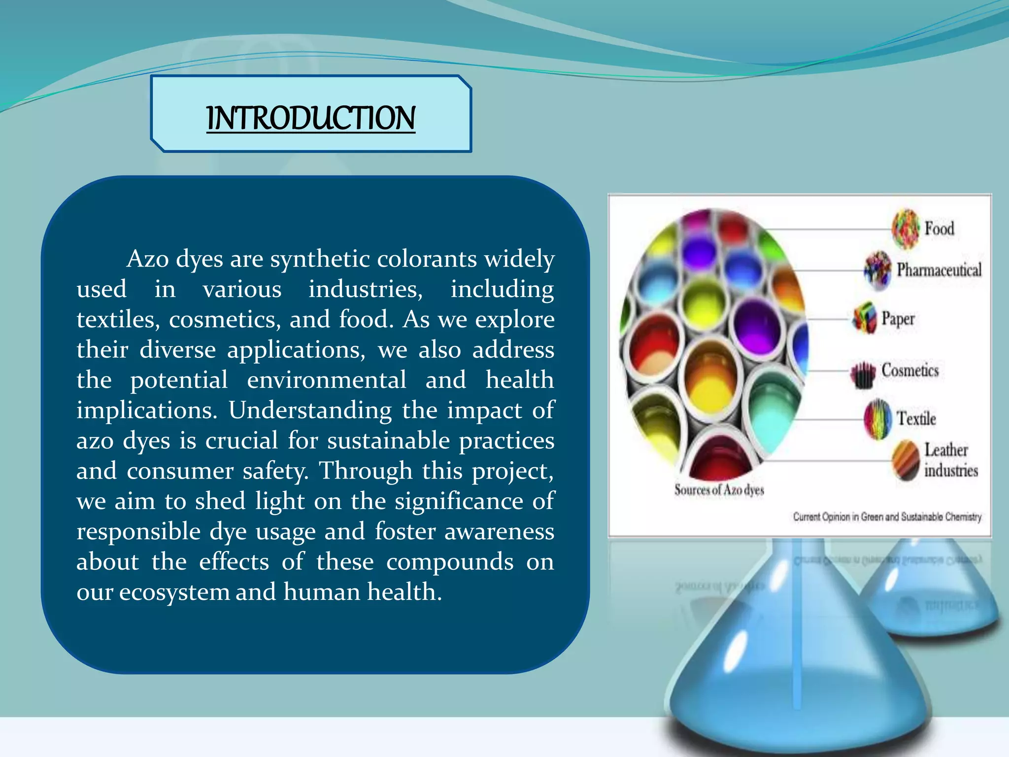 Azo Dyes Application and Effects | PPTX