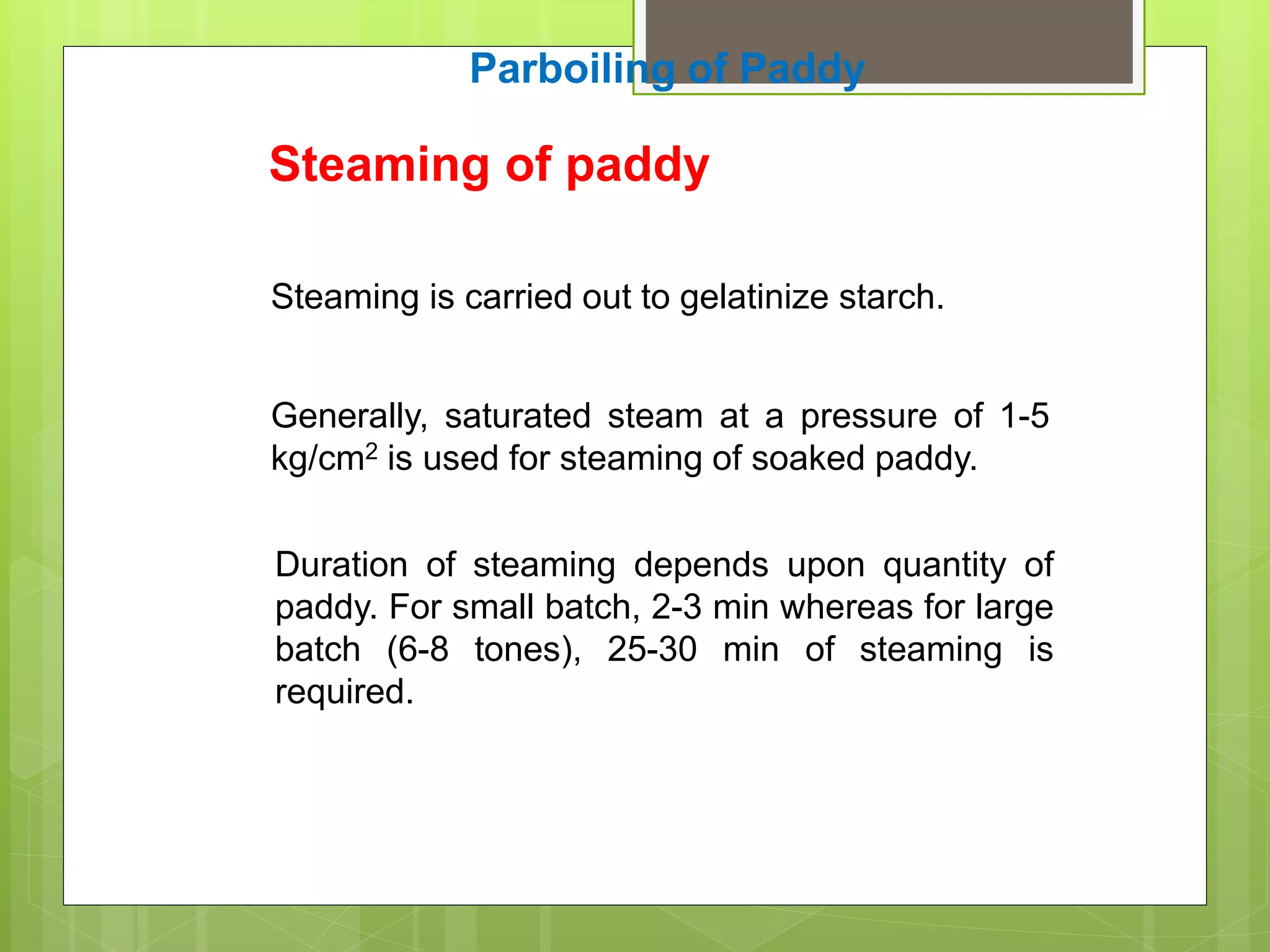 Parboiling of paddy or rice final.pptx
