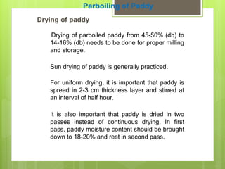 Parboiling of paddy or rice final.pptx