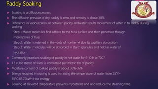 Parboiling presentation by eshfaq bhatt | PPTX