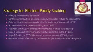 Parboiling presentation by eshfaq bhatt | PPTX