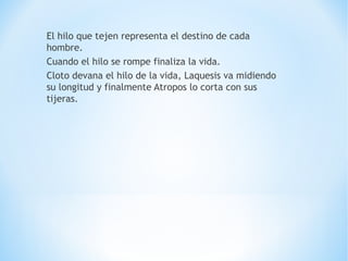 Las Parcas | ODP