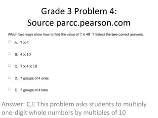Parcc 3 | PPTX | Homework and Study | Education