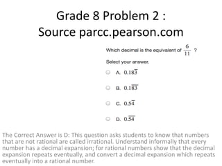 Parcc 8 | PPT