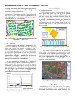 Parcel-based Damage Detection using SAR Data | PDF