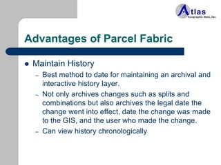 Implementation of Parcel Fabric in West Virginia | PPTX