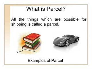 Parcel management system - presentation | PPT