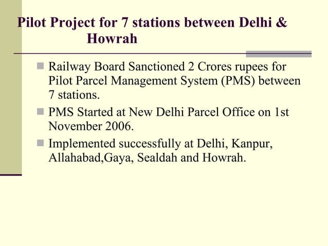 Parcel management system 1 | PPT