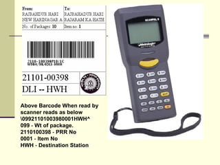 Parcel management system 1 | PPT